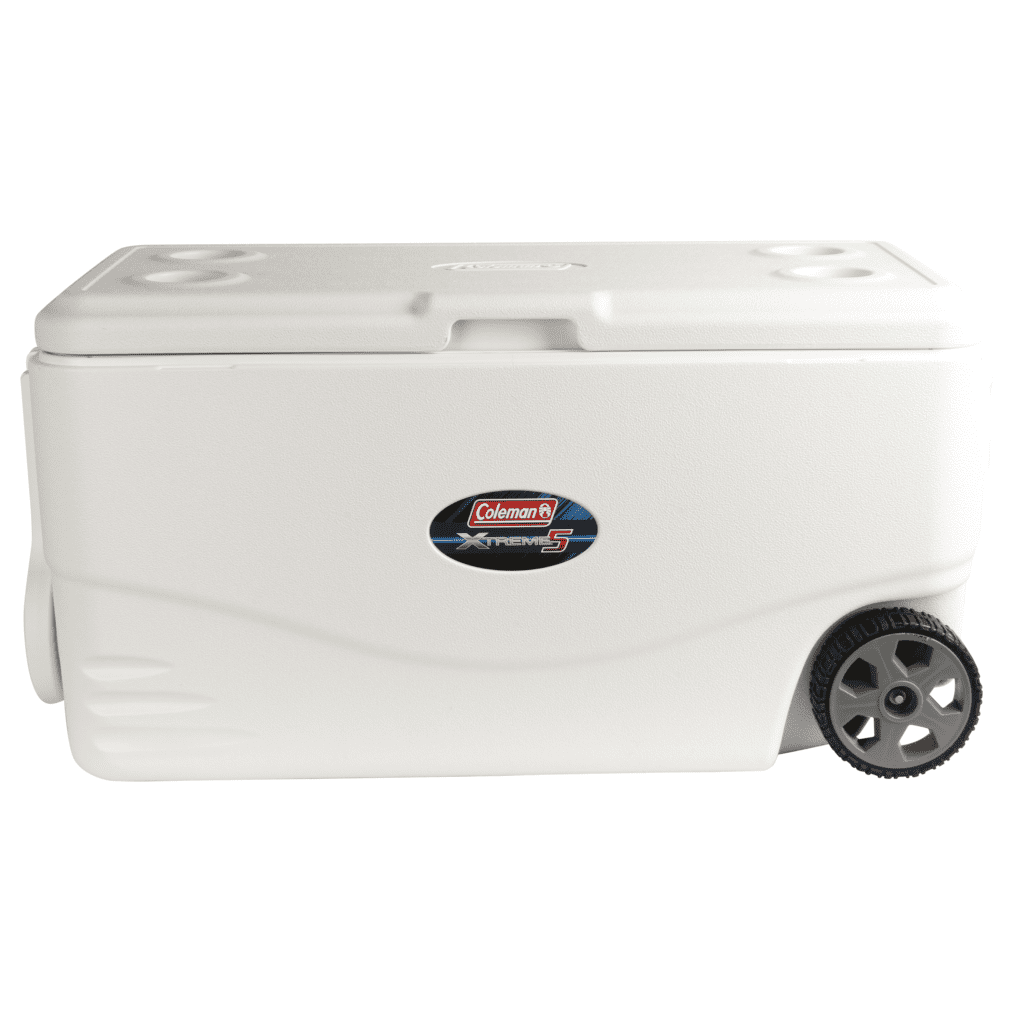 Coleman 100 QUART XTREME® 5 Day Heavy-Duty Cooler With Wheels, Blue