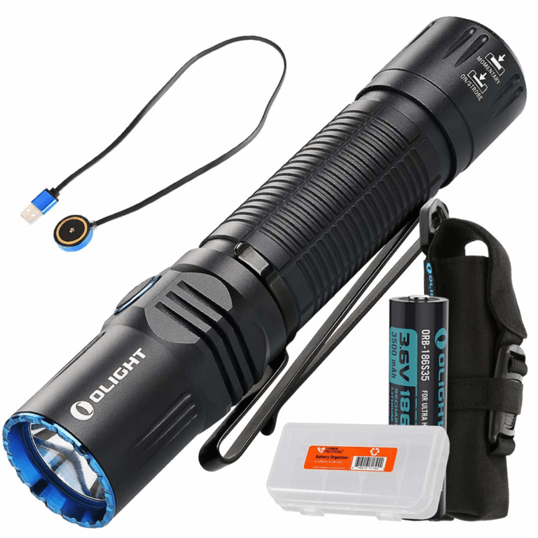 Mini Maglite LED Flashlight ULINE Logo Black SP2201H 2 X AA Batteries