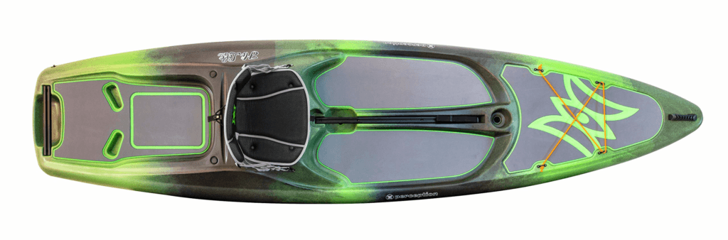 Sun Dolphin Trek 10 Sit-In Kayak With Paddle, Tangerine