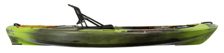 Sun Dolphin Trek 10 Sit-In Kayak With Paddle, Tangerine