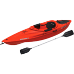 Sun Dolphin Aruba 10 SS Recreational Kayak Red, Paddle Included